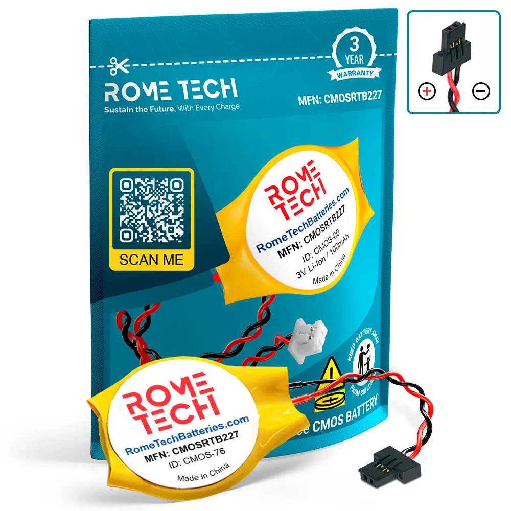 RTC CMOS Battery for HP Pavilion x2 11-h Series – Rome Tech Batteries
