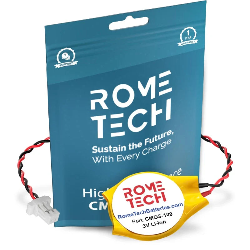 RTC CMOS Battery for Panasonic Toughbook CF-T8E – Rome Tech Batteries