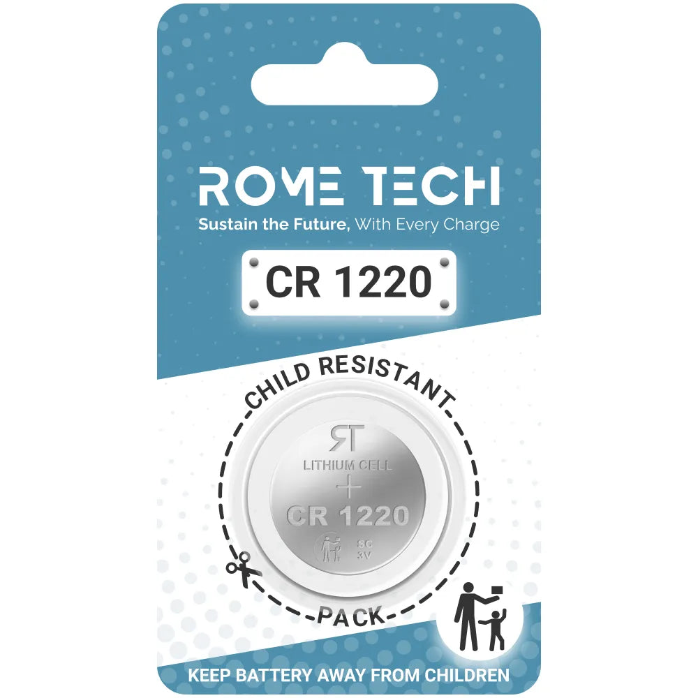 Replacement RTC CMOS Coin Cell Bios Lithium Battery - 3V CR1220 – Rome ...