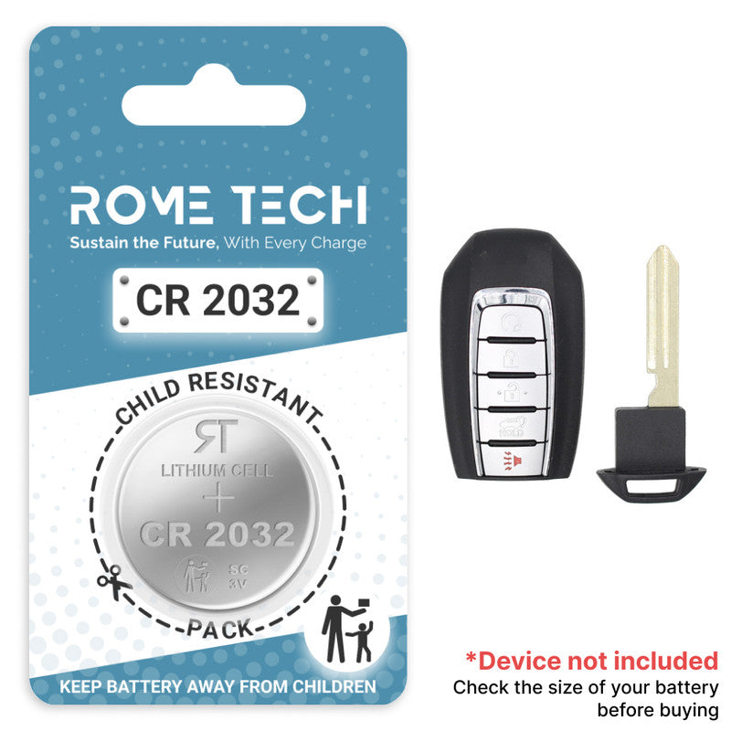 Replacement Battery for Key Fob - Infiniti QX60 2019-2020 – Rome Tech ...
